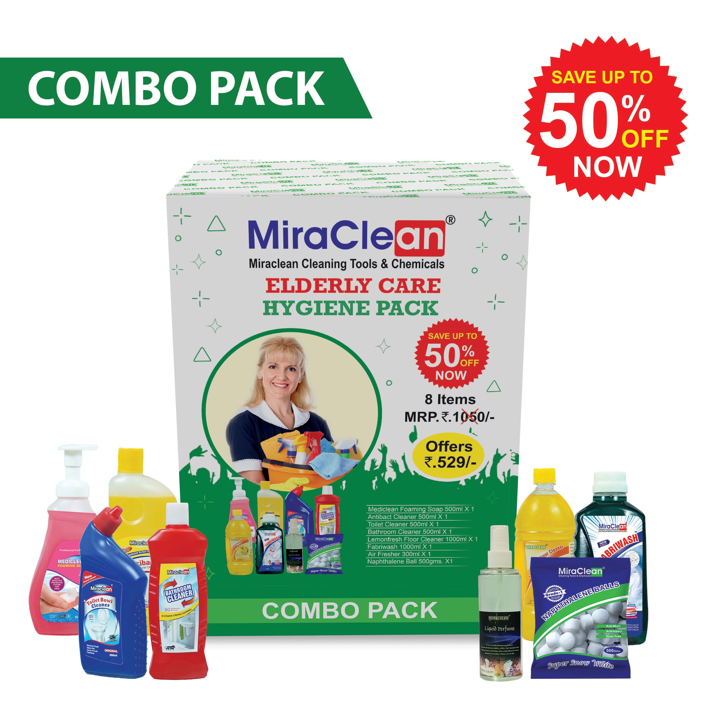 Elderly Care Hygiene Pack – Miraclean