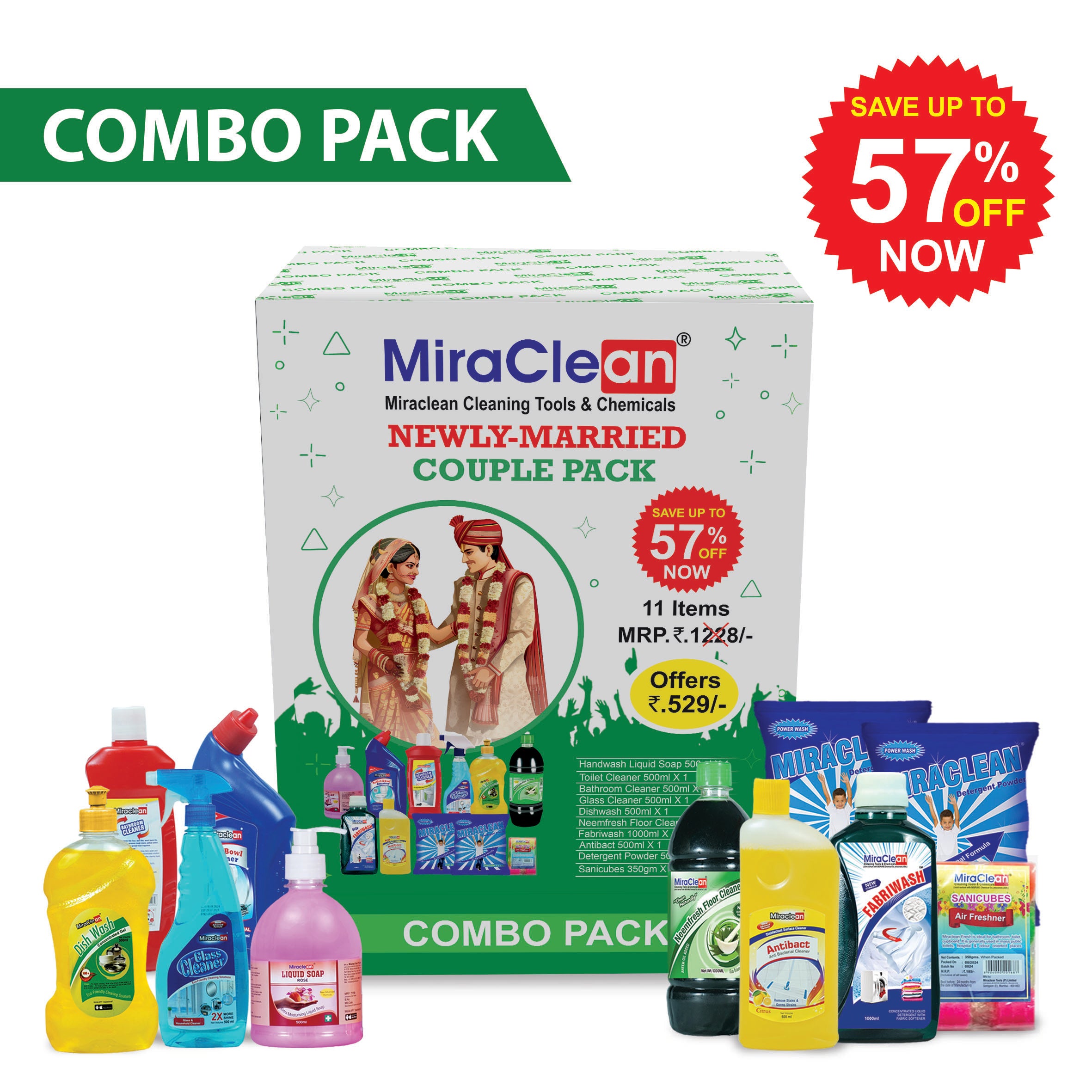 Newly Married Couple Kit – Miraclean