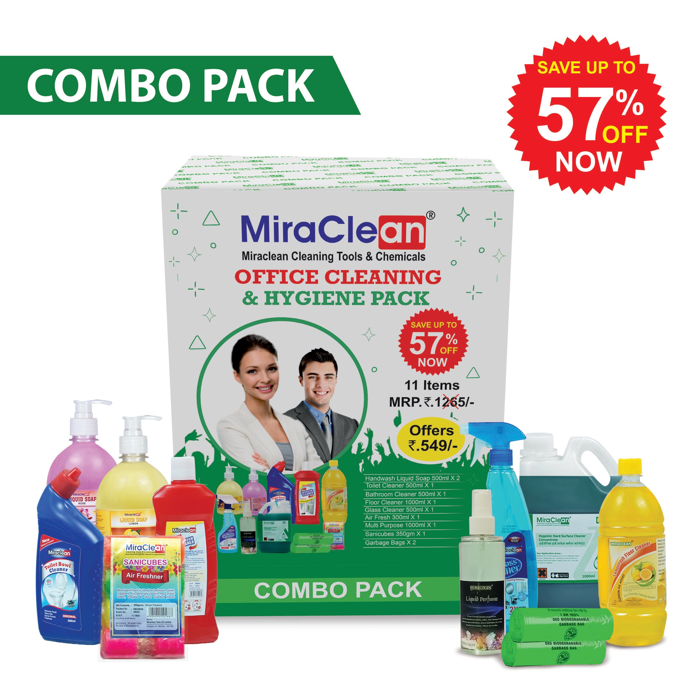 Office Cleaning & Hygiene Pack – Miraclean